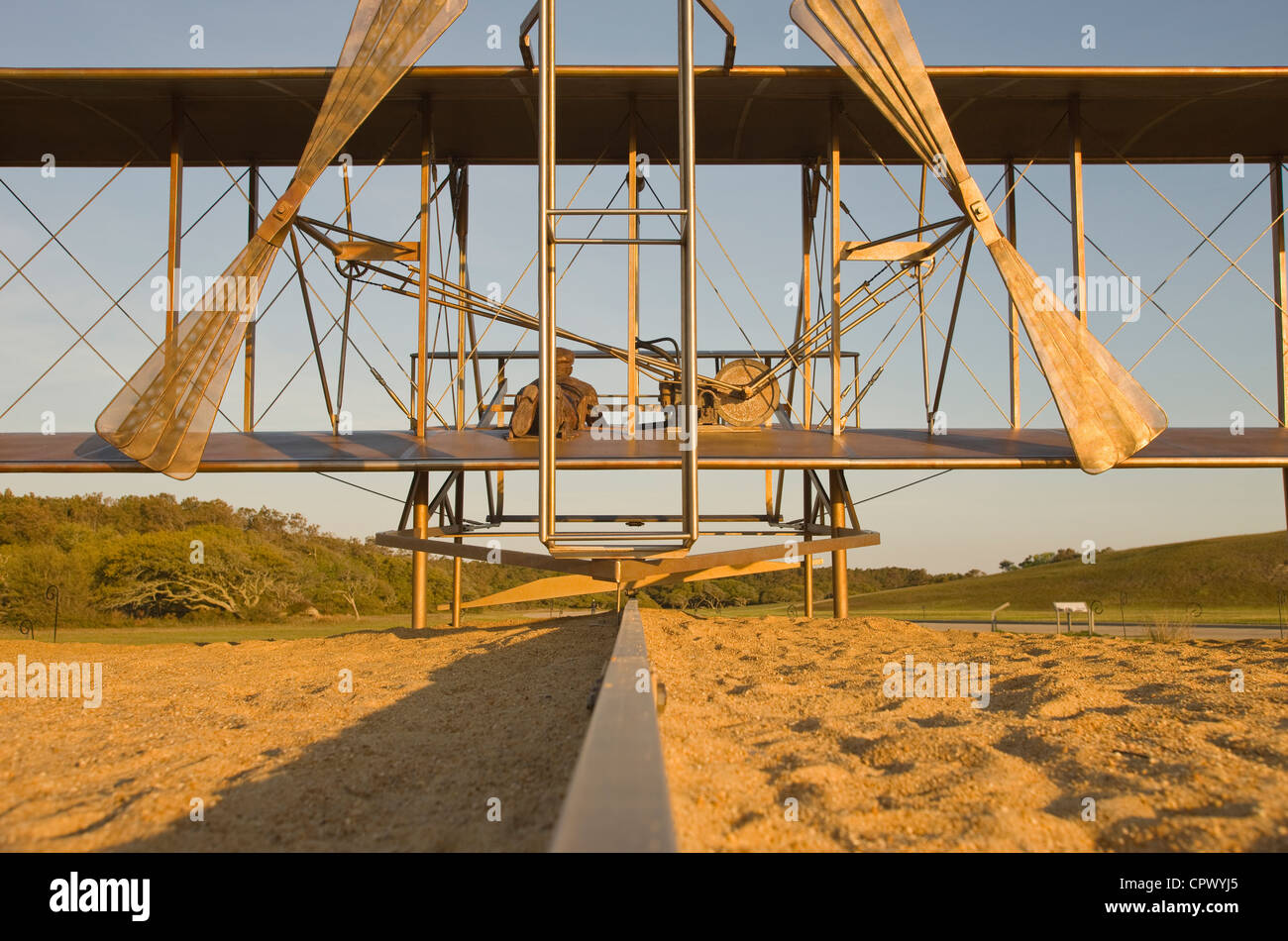Wright brothers plane color hi-res stock photography and images - Alamy