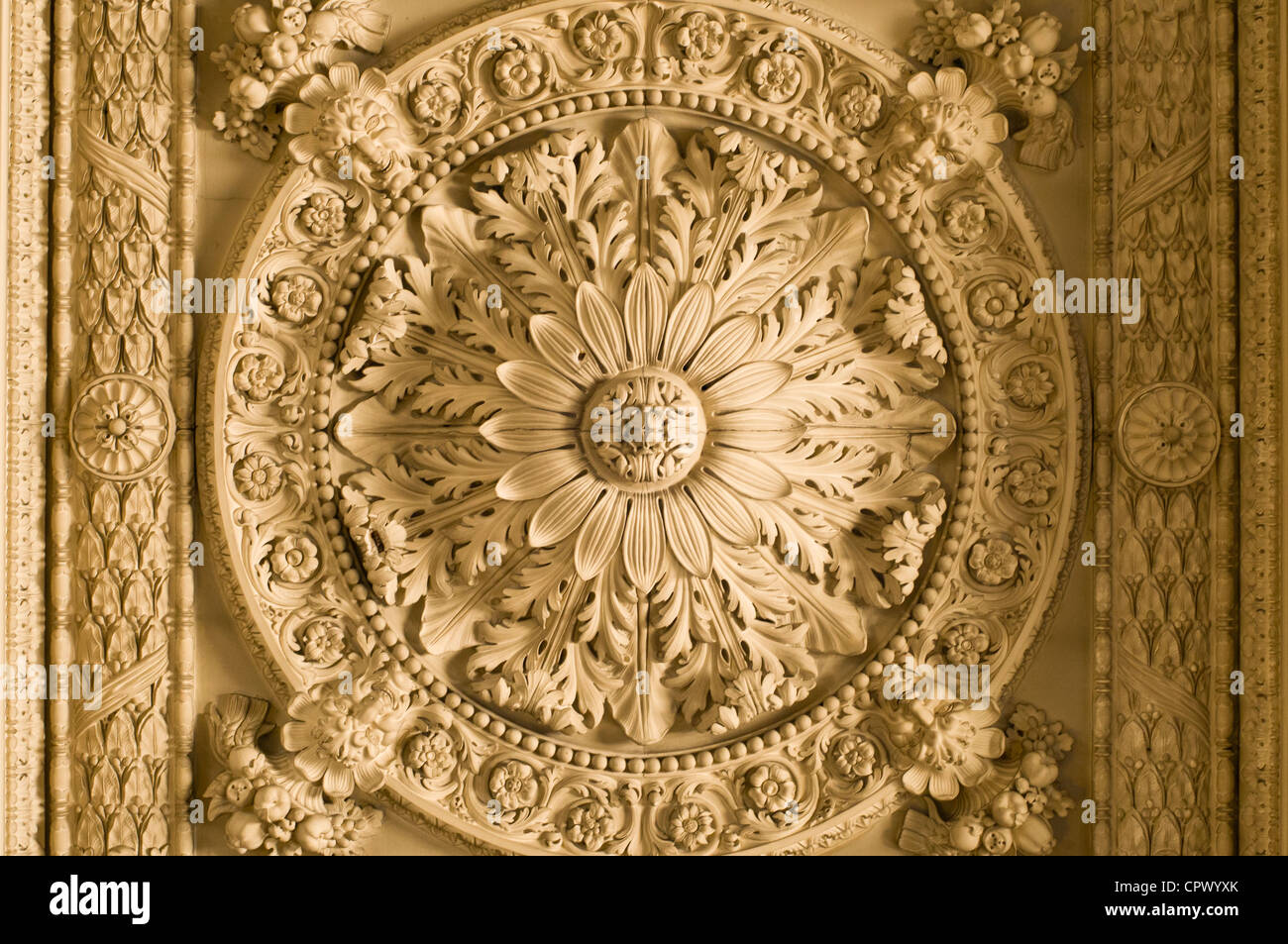 Ornate ceiling detail, Palace of Versailles, France Stock Photo - Alamy