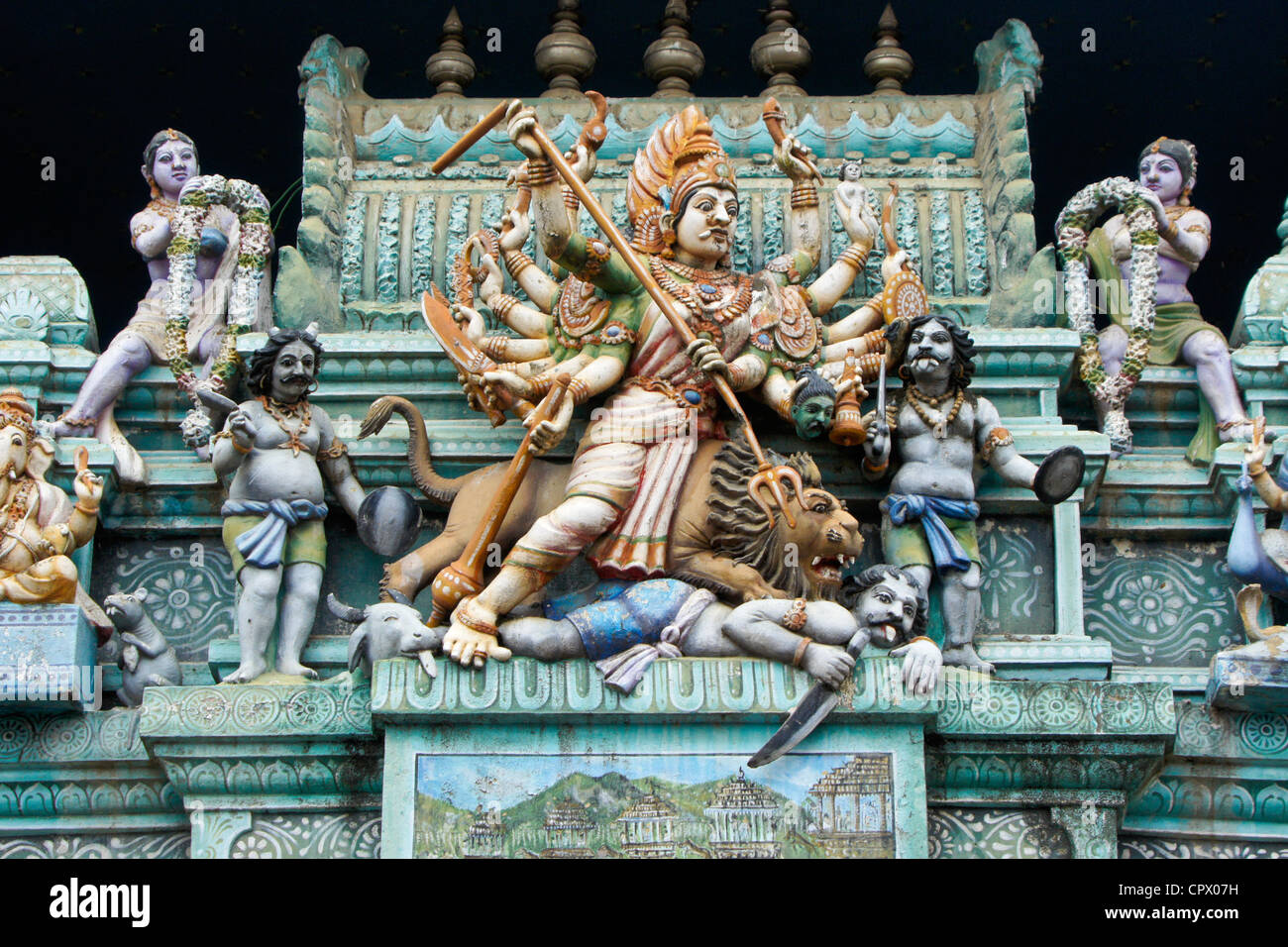 Sri muthumariamman thevasthanam hindu temple hi-res stock photography ...