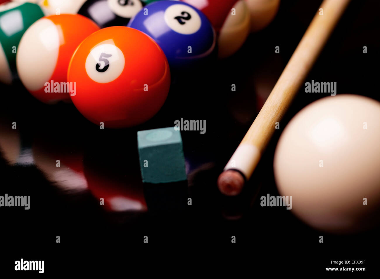 Billard game concept! Stock Photo - Alamy
