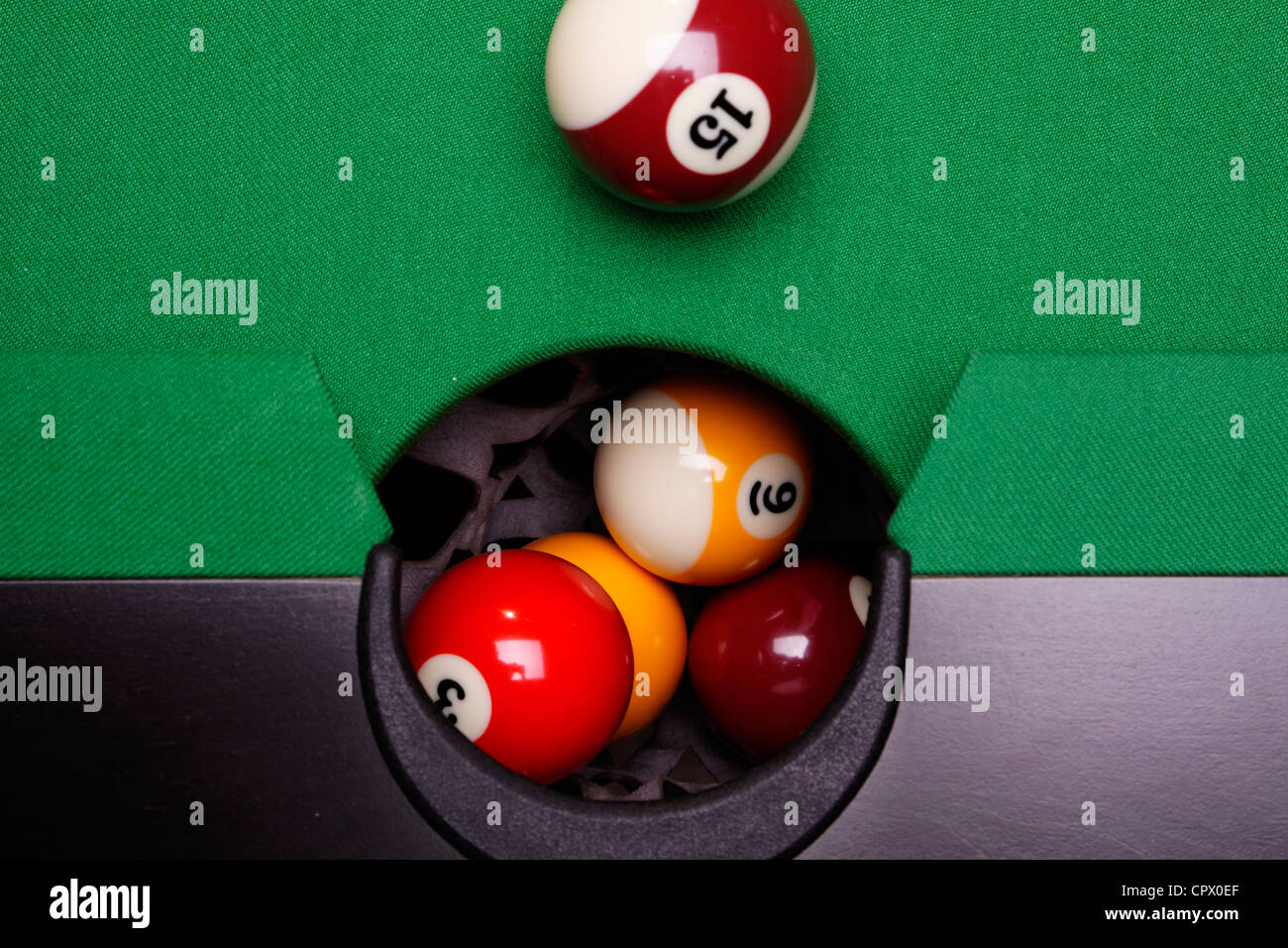 Billard game concept! Stock Photo - Alamy