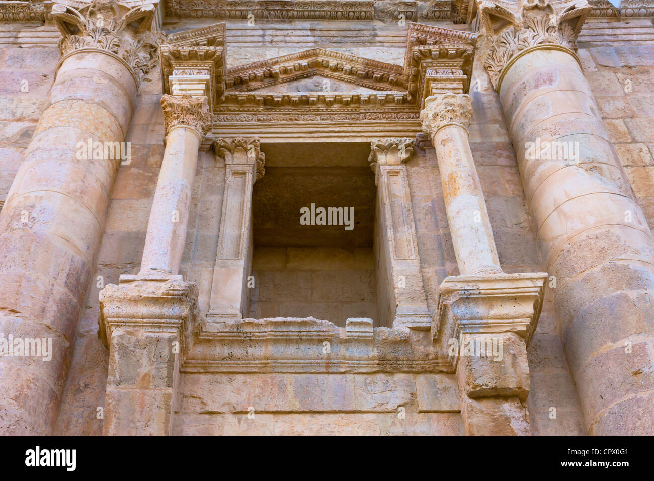 Ancient Jerash Gate, Amman, Jordan Stock Photo - Alamy