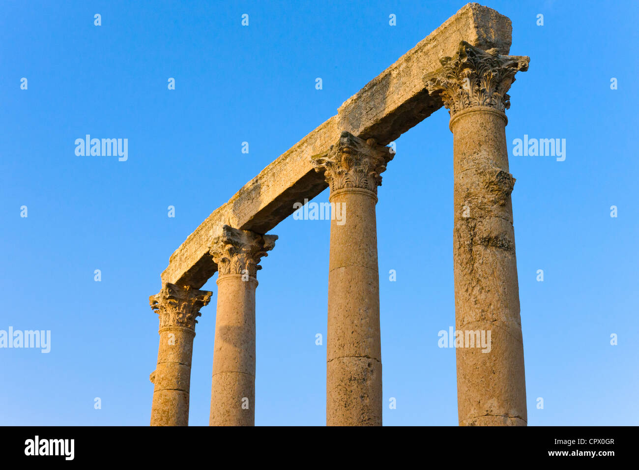 Ancient Jerash ruins, Amman, Jordan Stock Photo - Alamy