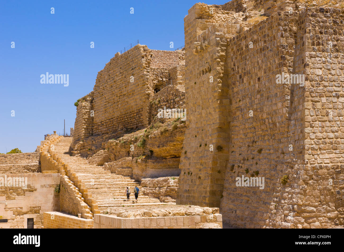Kerak Castle, Jordan Stock Photo - Alamy