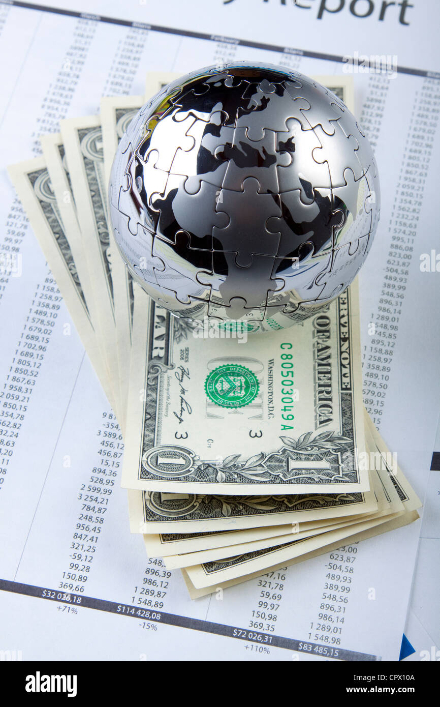 business and world concept Stock Photo - Alamy