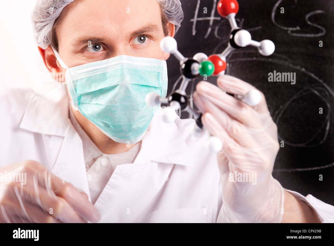 Scientist in laboratory Stock Photo - Alamy