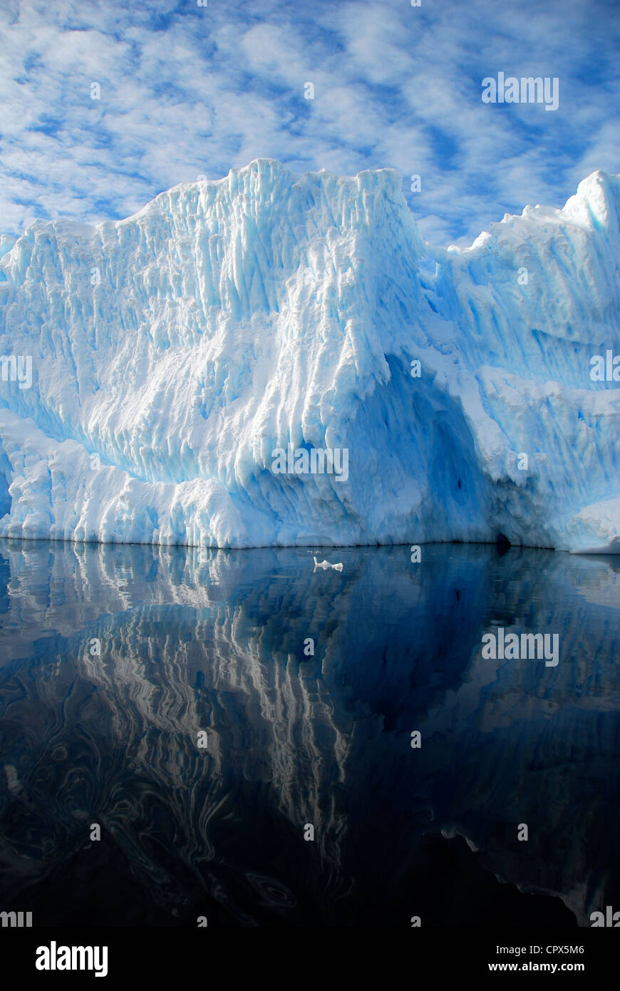 reflection of iceberg Stock Photo - Alamy