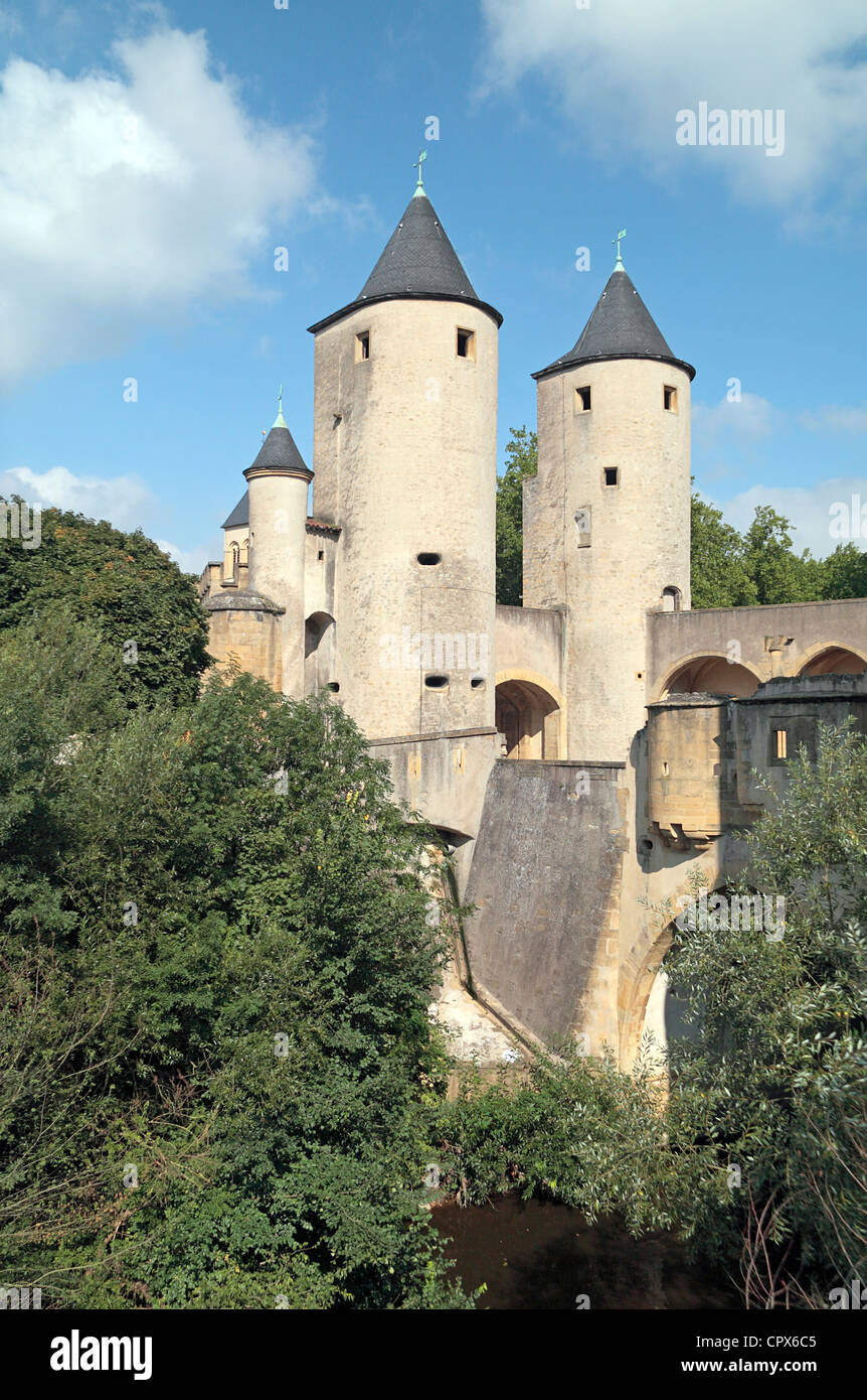 Part of the Porte des Allemands (German's Gate) city gate over the ...