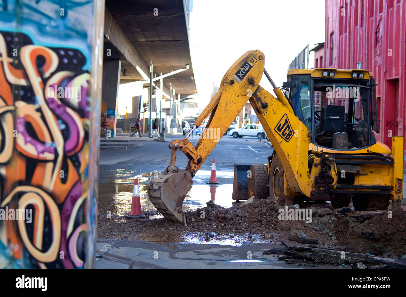 Jcb and truck hi-res stock photography and images - Alamy