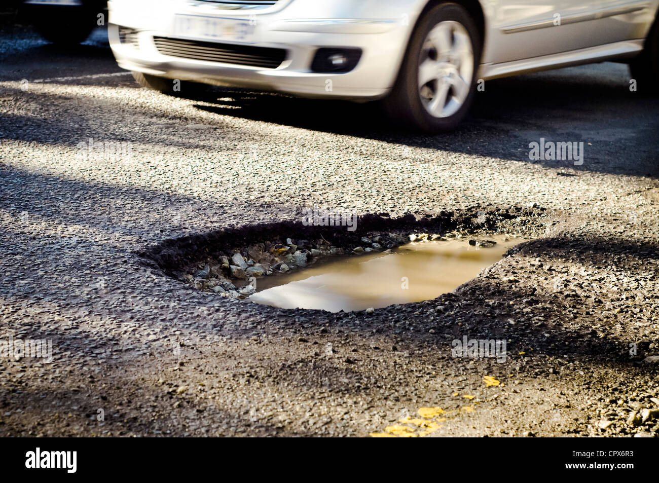 Road pothole africa hi-res stock photography and images - Alamy