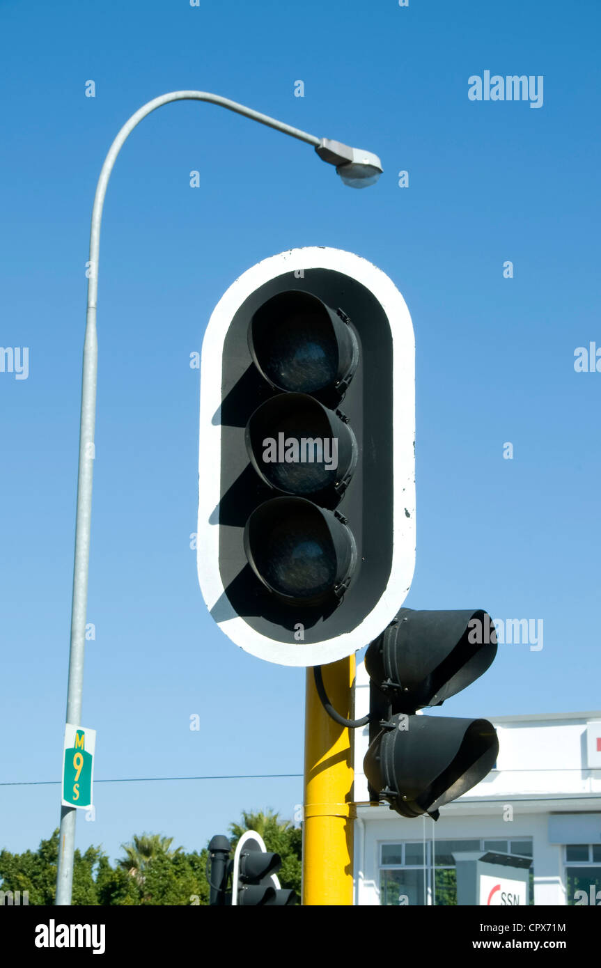 Closeup of a traffic light Stock Photo - Alamy