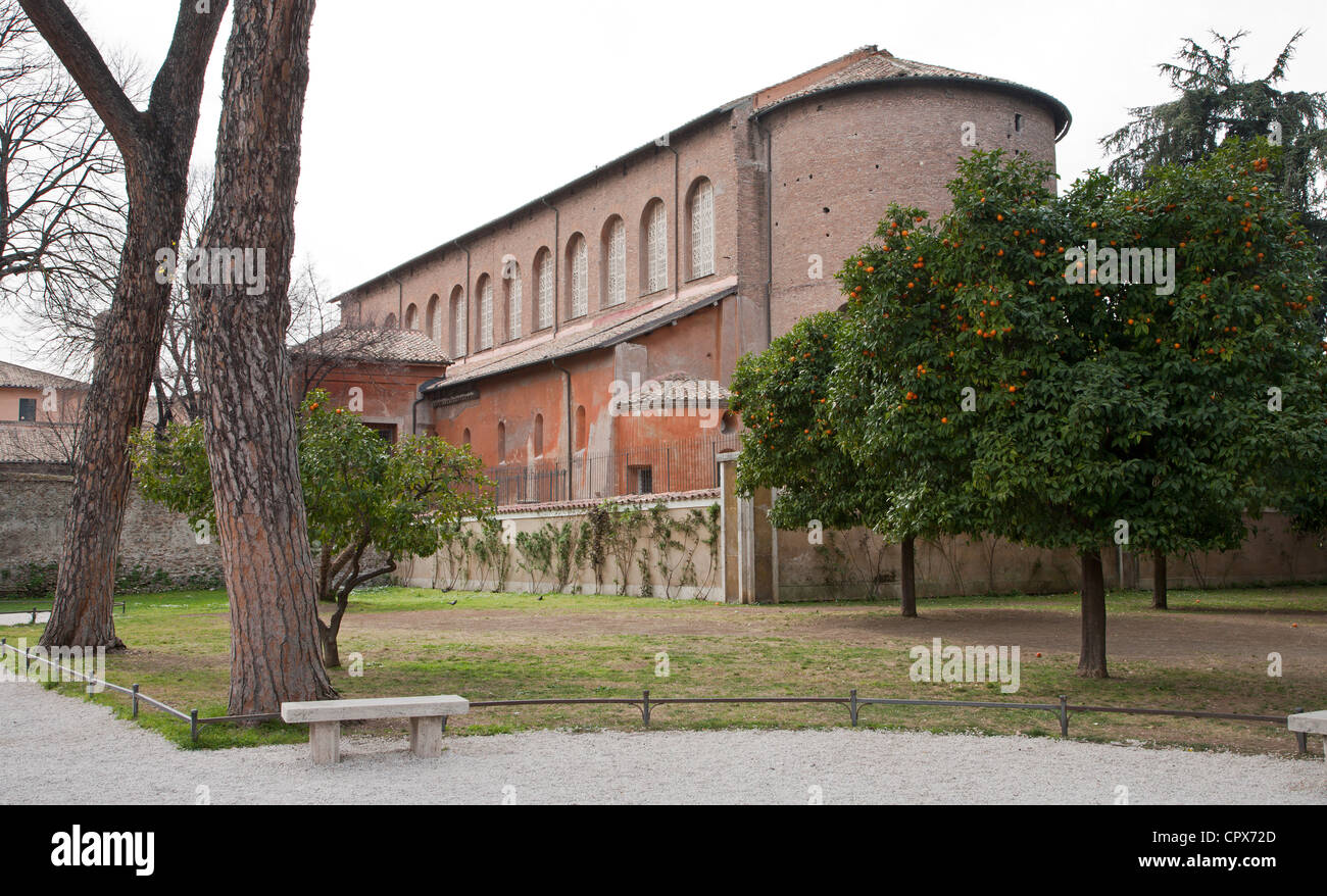 Rome - basilica di Santa Sabina Stock Photo - Alamy