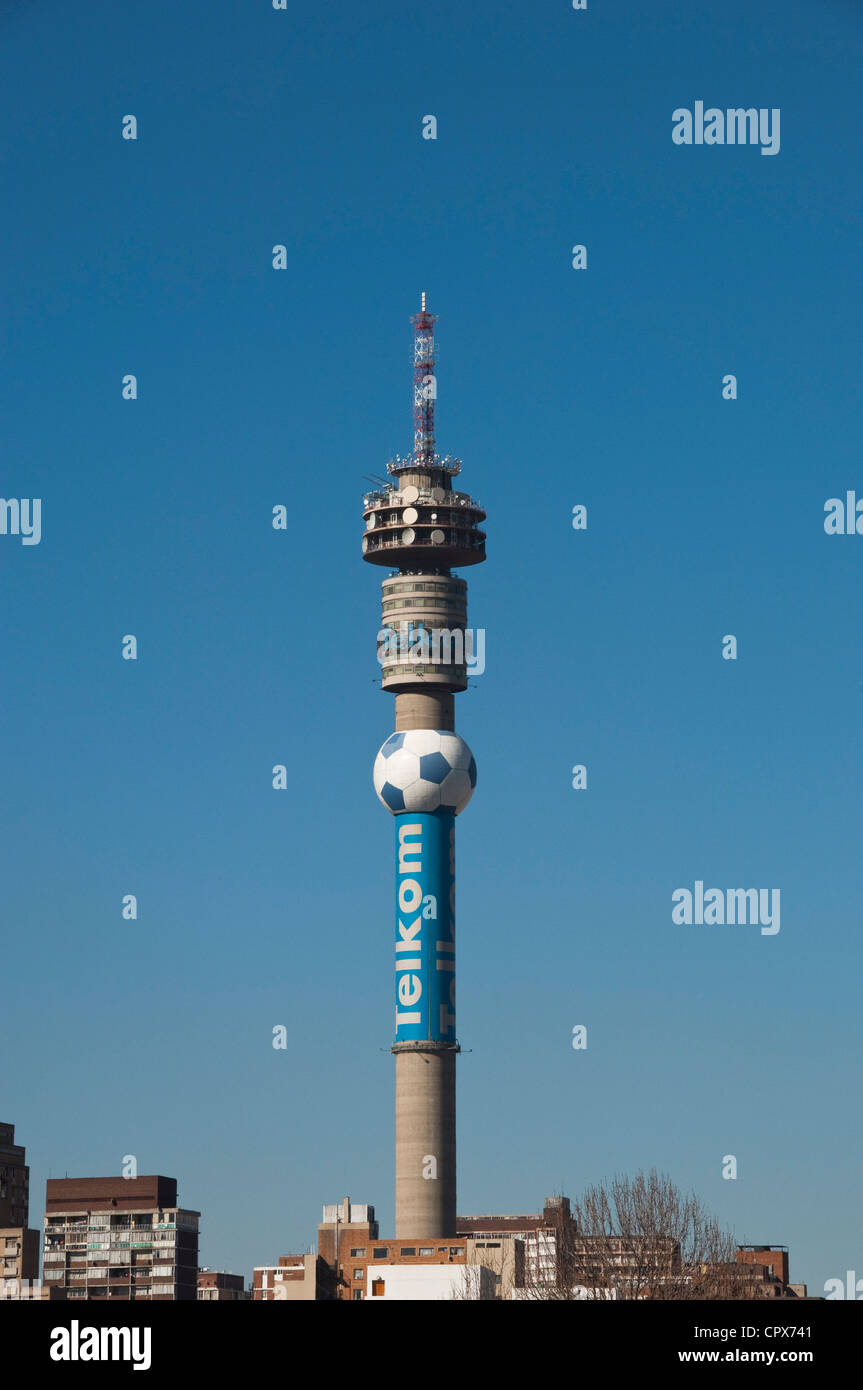 Vertical shot communication tower hi-res stock photography and images ...