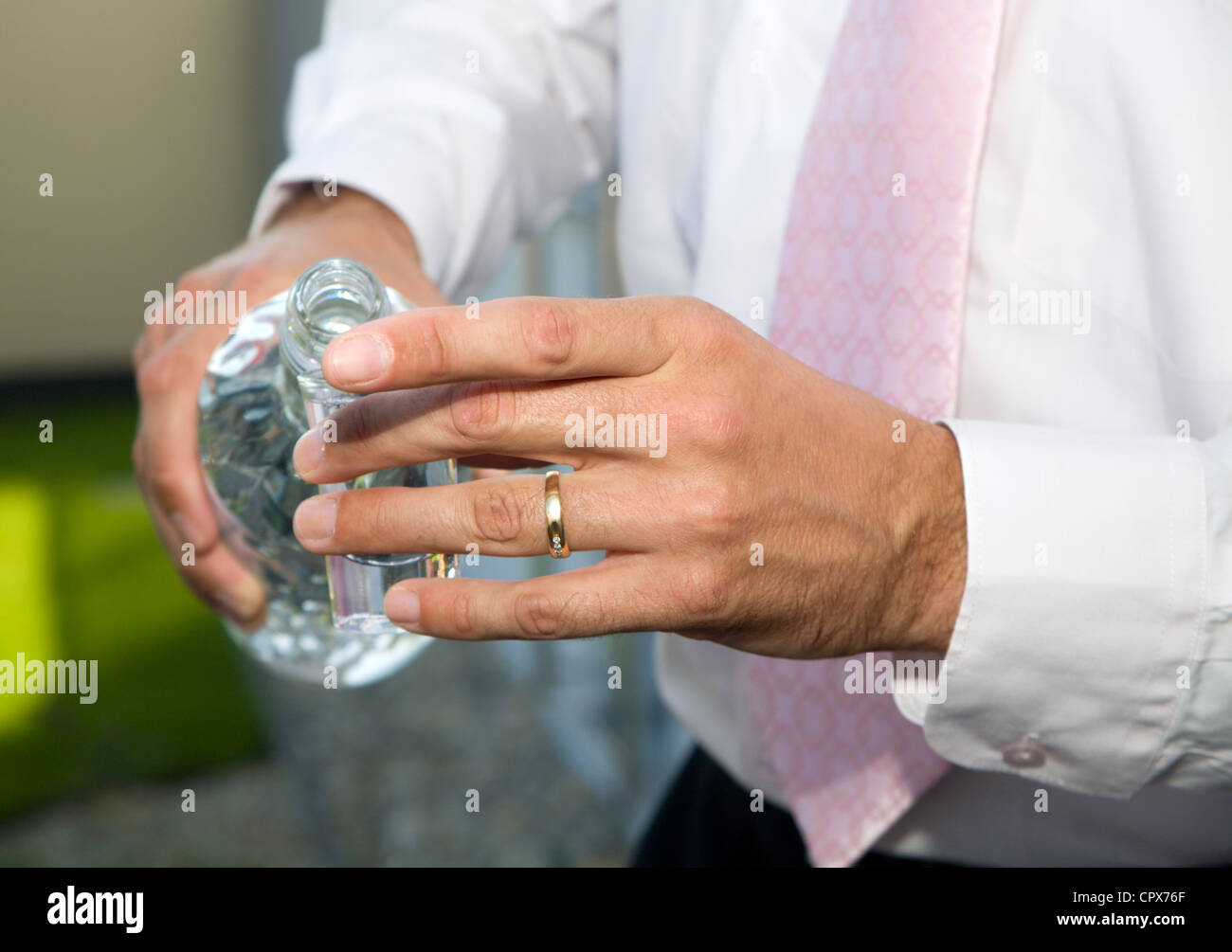 alcohol - celebration - hands Stock Photo - Alamy