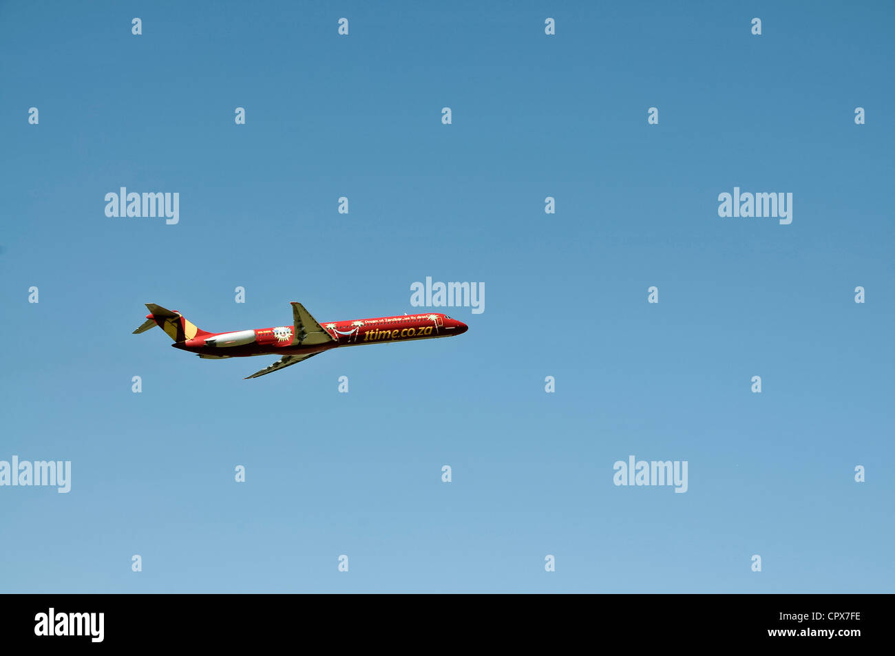 Airplane takeoff image hi-res stock photography and images - Alamy