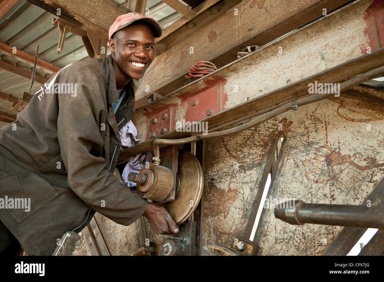 Cement factory africa hi-res stock photography and images - Alamy