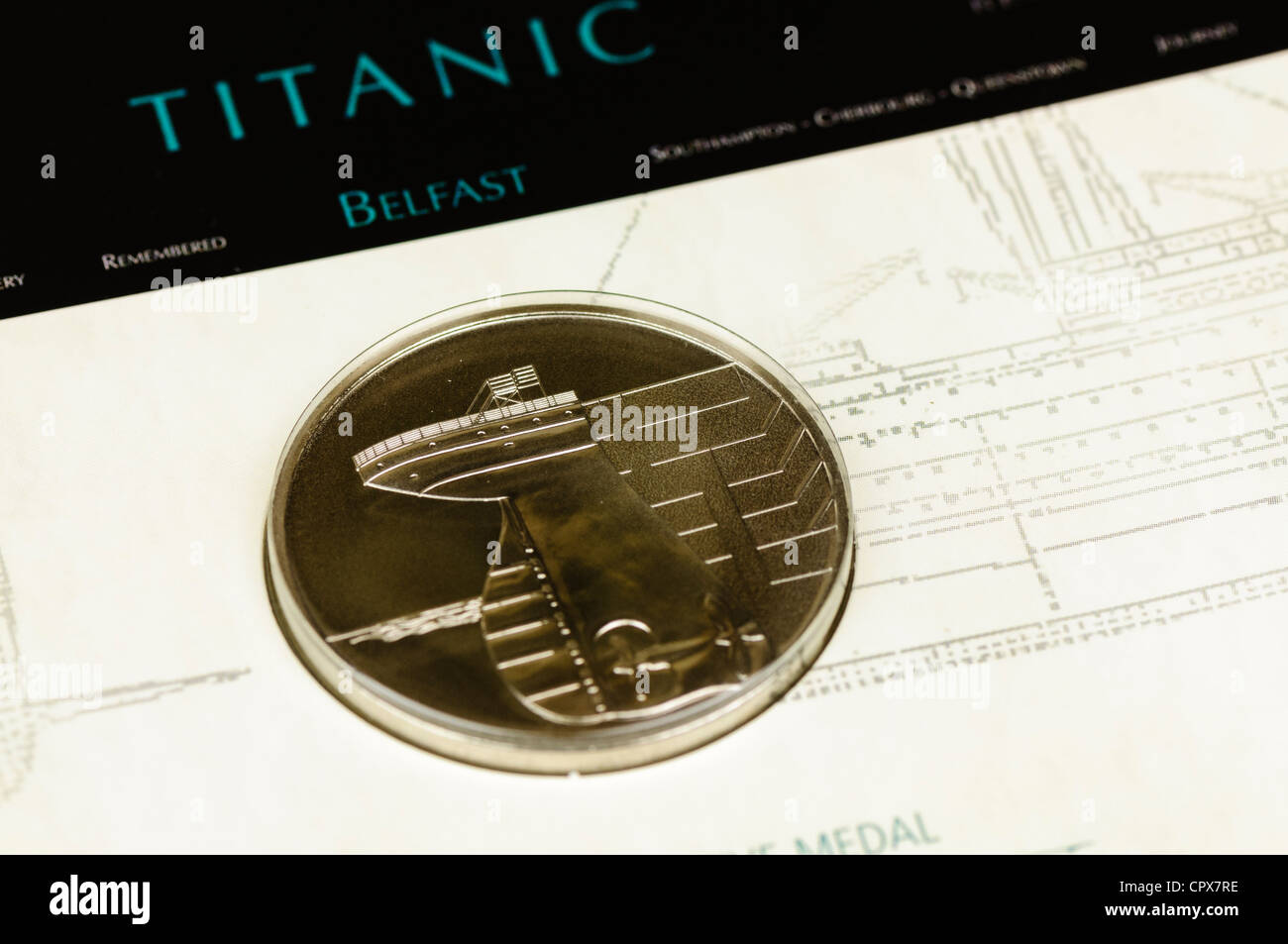 Titanic memorabilia hi-res stock photography and images - Alamy