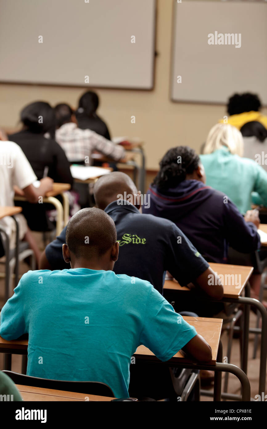 Individual desks hi-res stock photography and images - Alamy