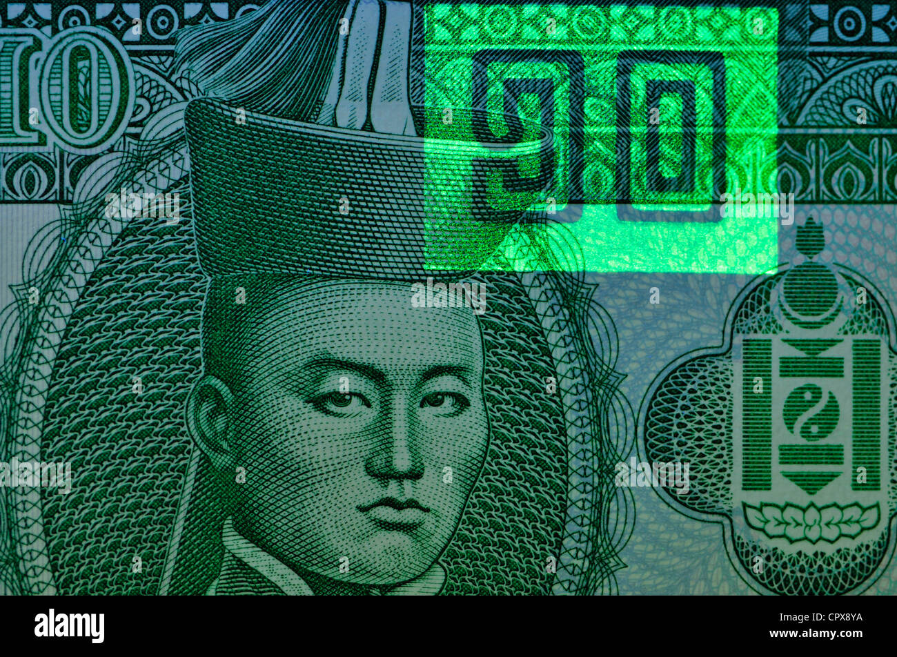 Banknote security features seen under hi-res stock photography and ...