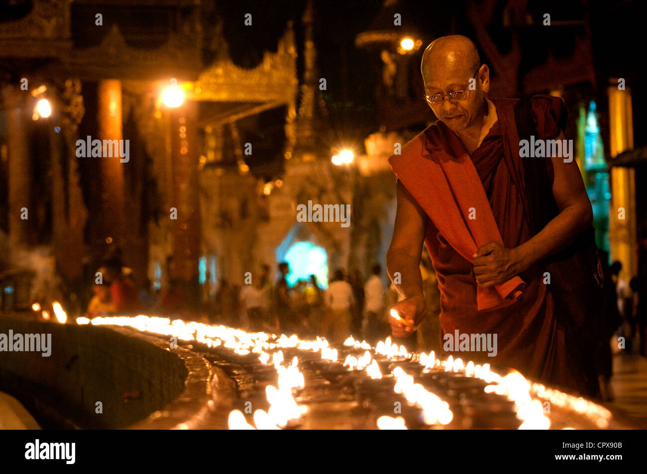 Myanmar Burma Yangon State Yangon Kandawgyi District park of People ...