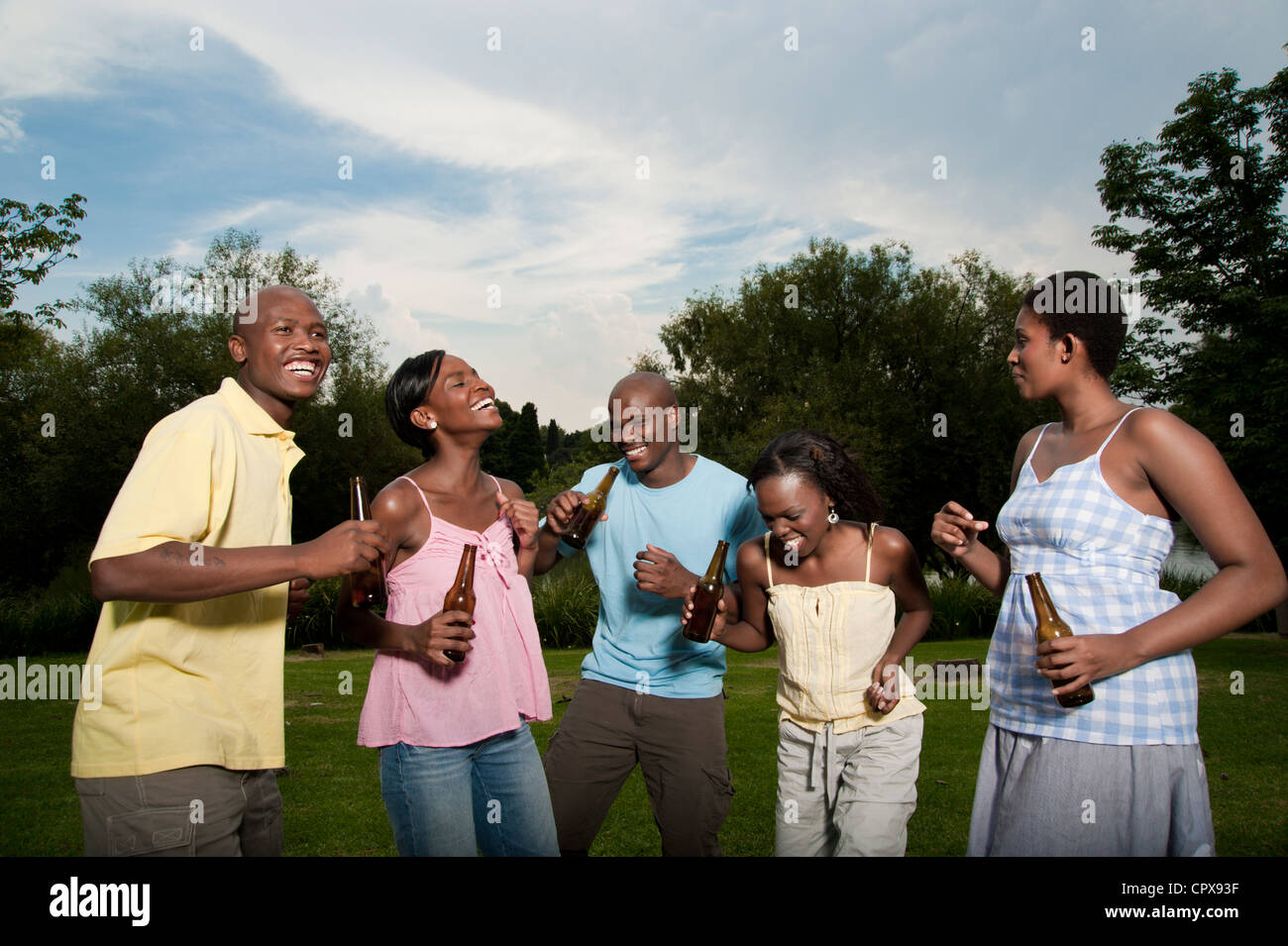 Black african men women dance hi-res stock photography and images - Alamy