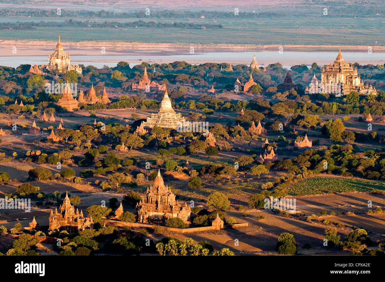 Myanmar Burma Mandalay Division Bagan Pagan Old Bagan archeological ...