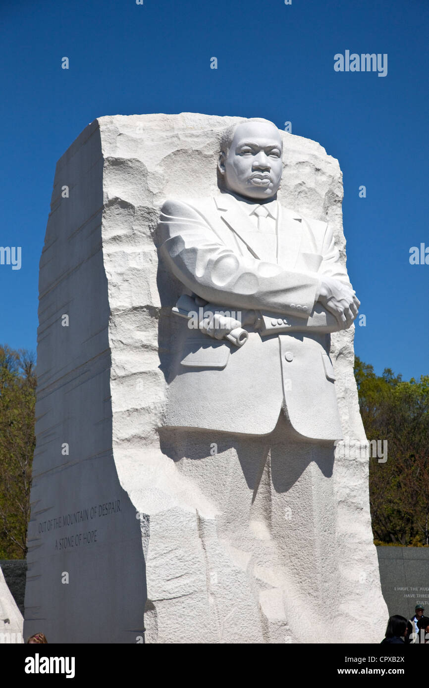 Martin Luther King Jr. Memorial in Washington;DC;USA;America Stock ...