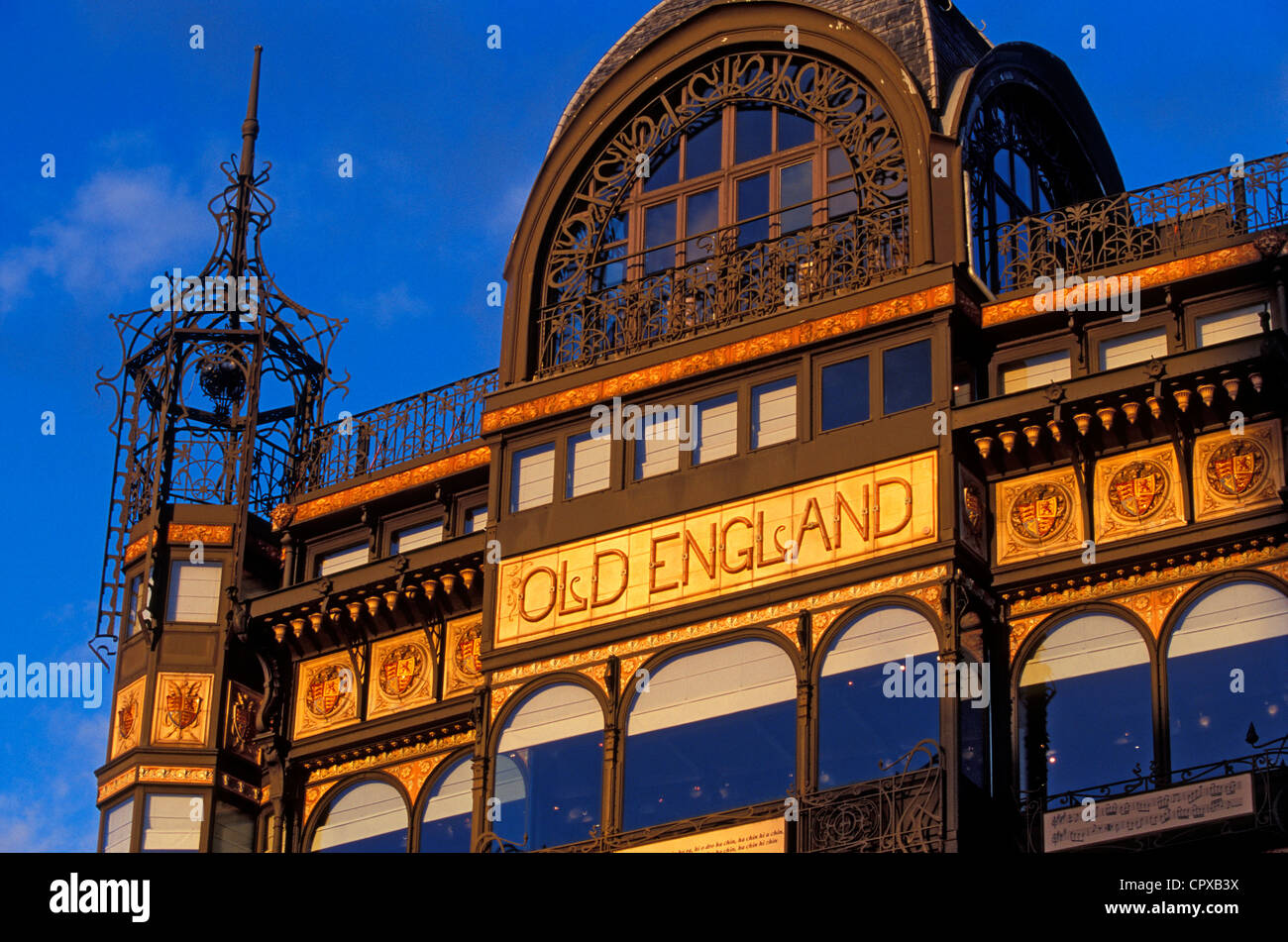 Belgium, Brussels, Old england building, Museum of musical instruments ...
