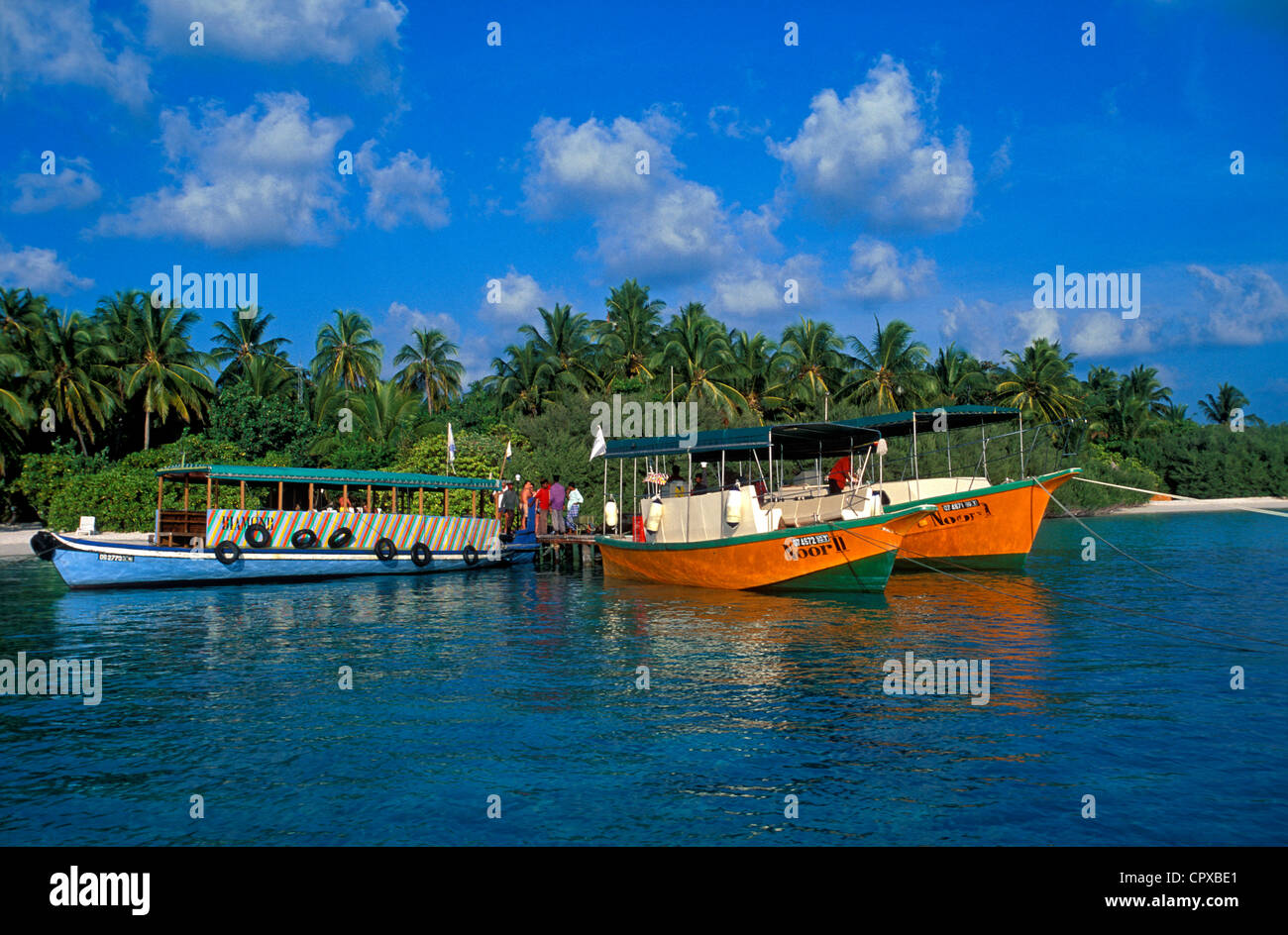 Maldives, island of Embudu Stock Photo - Alamy