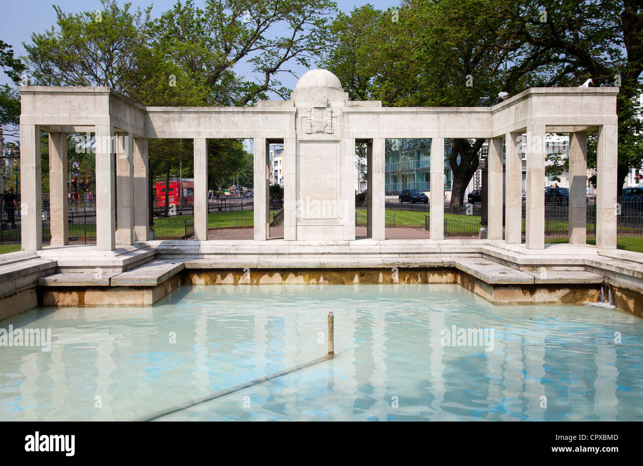 Brighton War Memorial in Old Steine Gardens - East Sussex - UK Stock ...