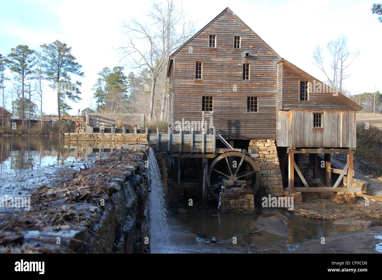 Wake County's Yates Mill Pond park in Raleigh, NC Stock Photo - Alamy