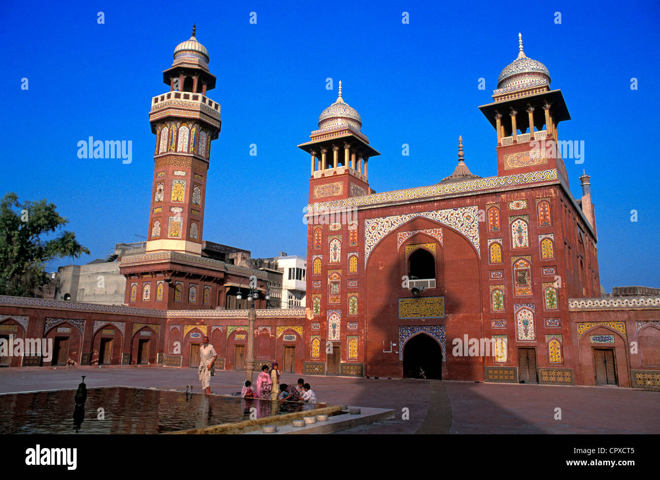 Pakistan, Lahore, Wazir Khan Mosque dated 17th century Stock Photo - Alamy
