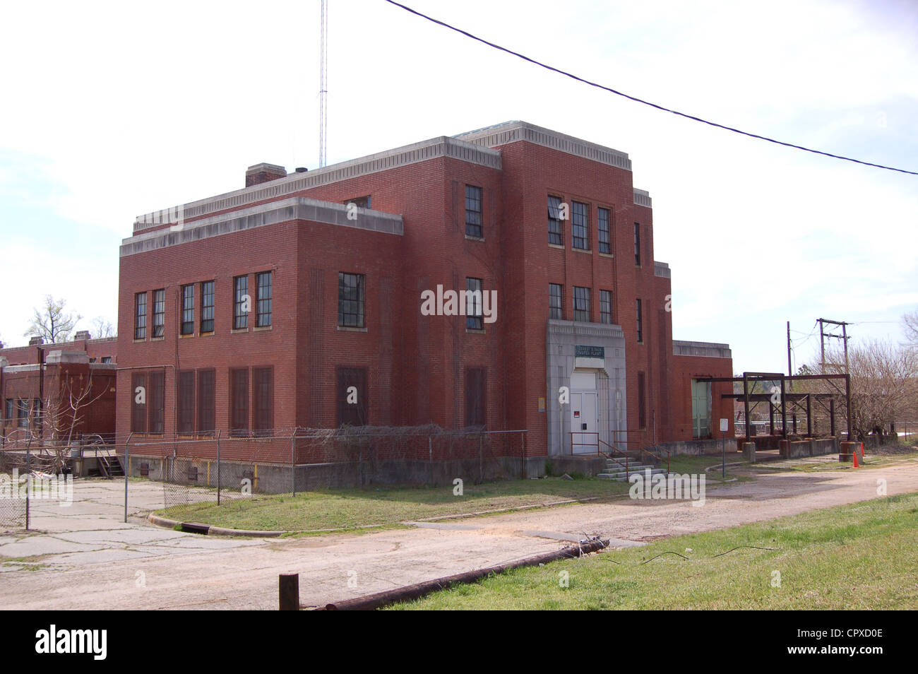The E.B. Bain Water Treatment Plant, located in Raleigh, North Carolina ...