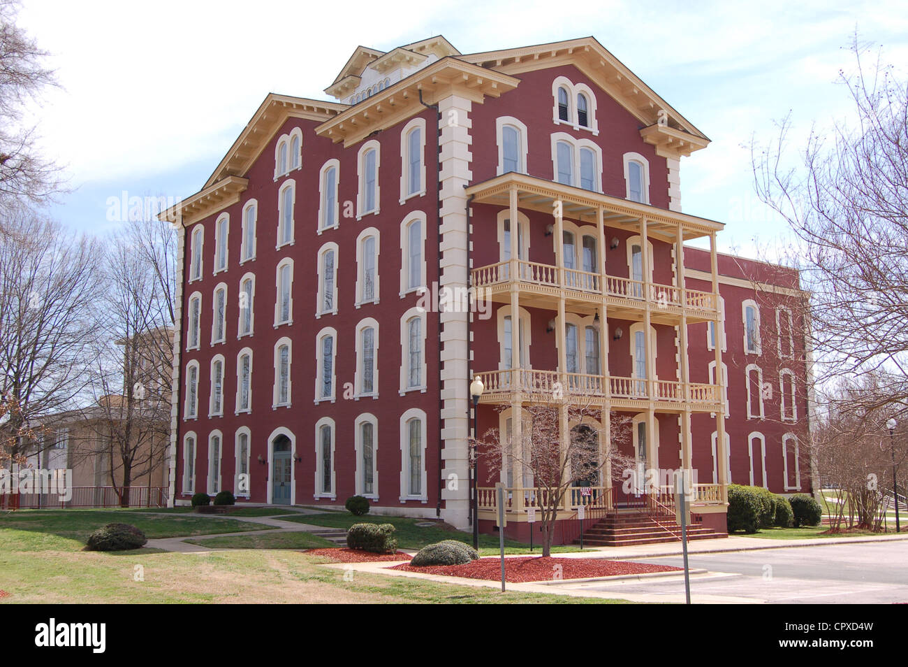 Estey hall on the campus of shaw university hi-res stock photography ...