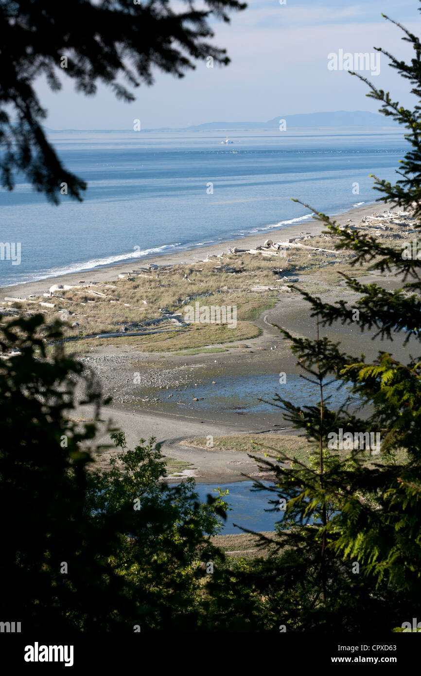 Sand Spit - Dungeness National Wildlife Refuge - Sequim, Washington USA ...
