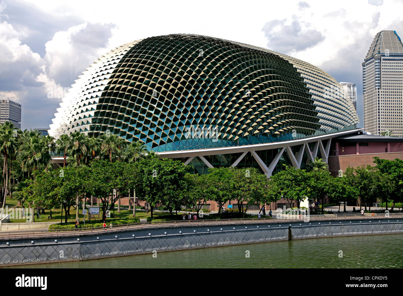 Esplanade Theatres on the Bay, Singapore Stock Photo - Alamy