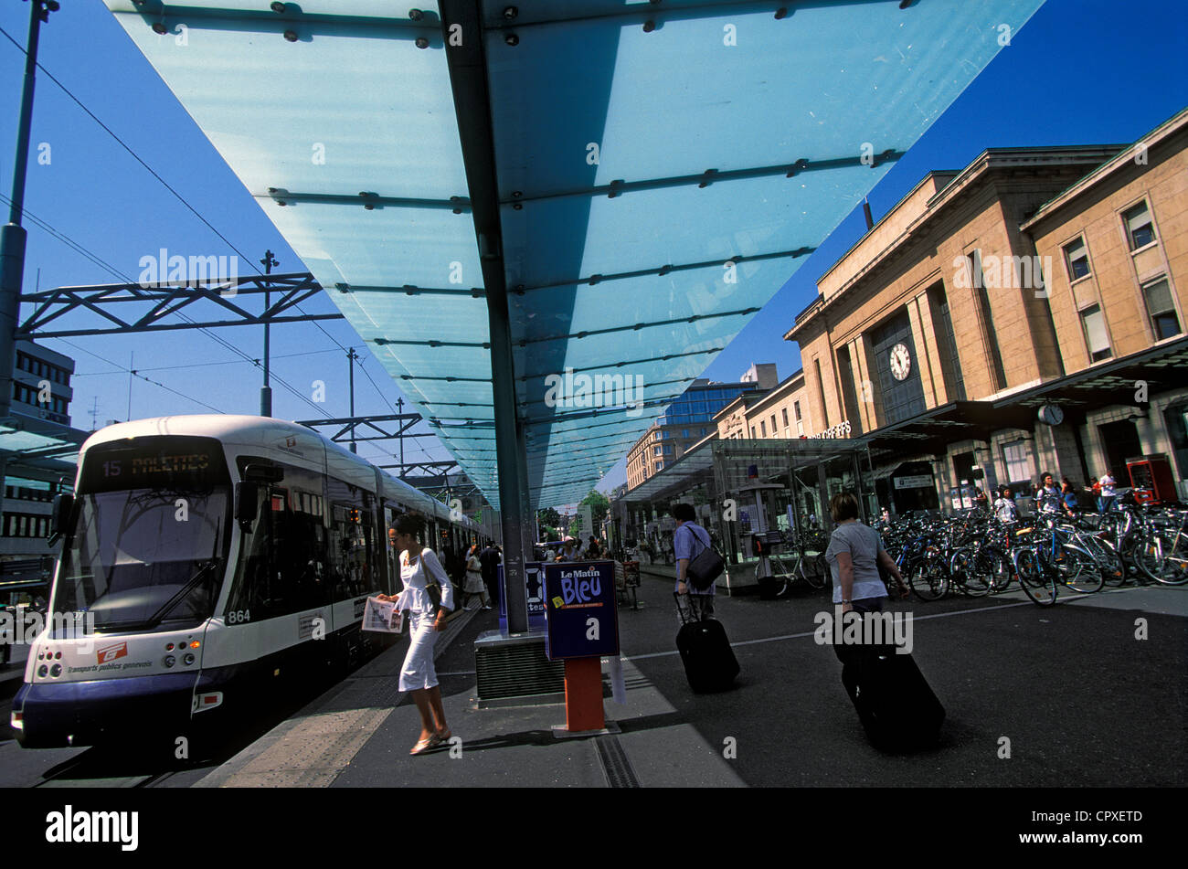 Switzerland, Geneva, Cornavin station Stock Photo - Alamy