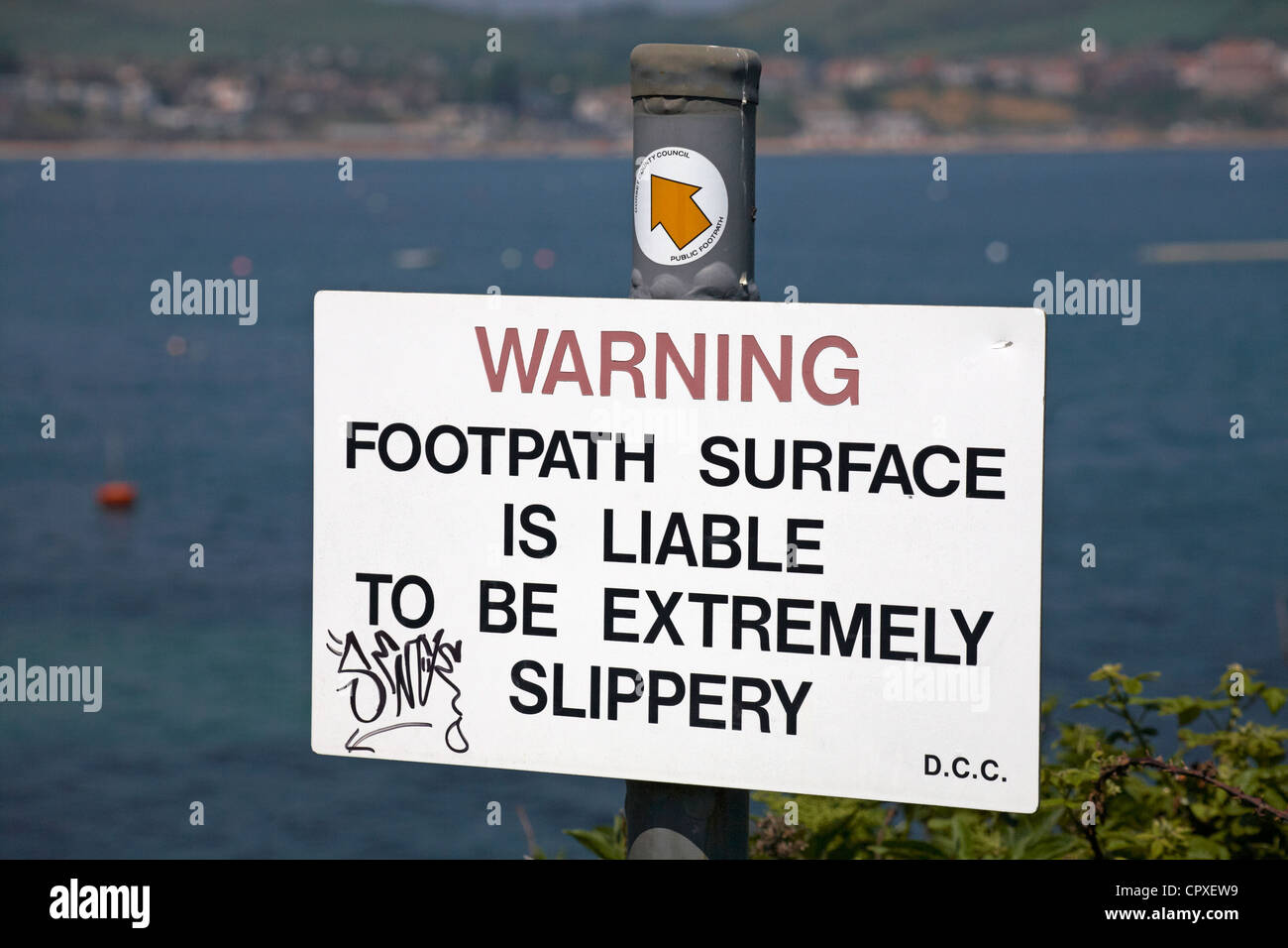 Coastpath sign hi-res stock photography and images - Alamy