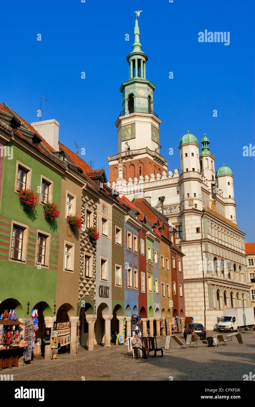 Poland Wielkopolska region Poznan place of old market Stary Rynek and ...