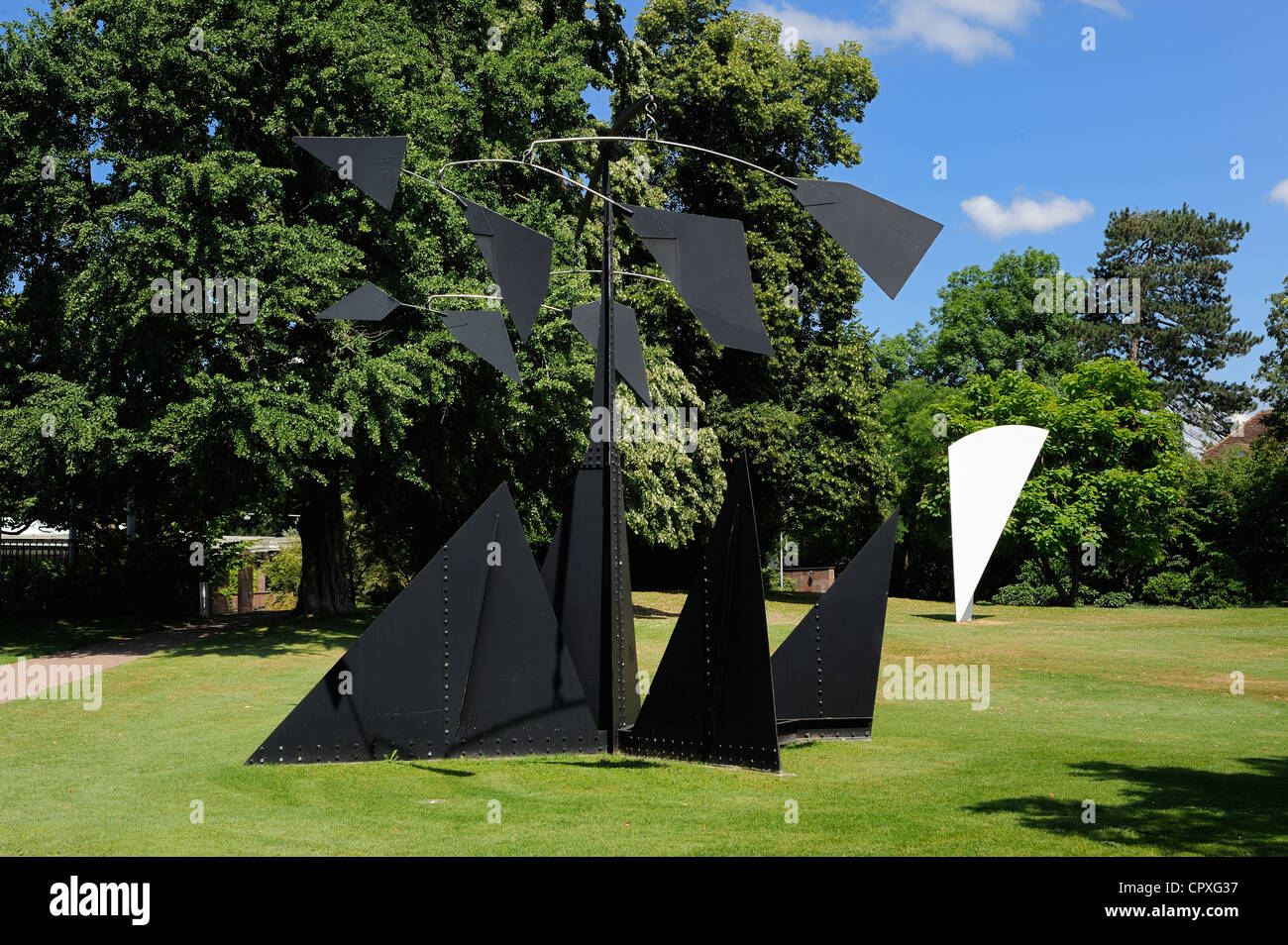 Switzerland basel beyeler foundation calder hi-res stock photography ...