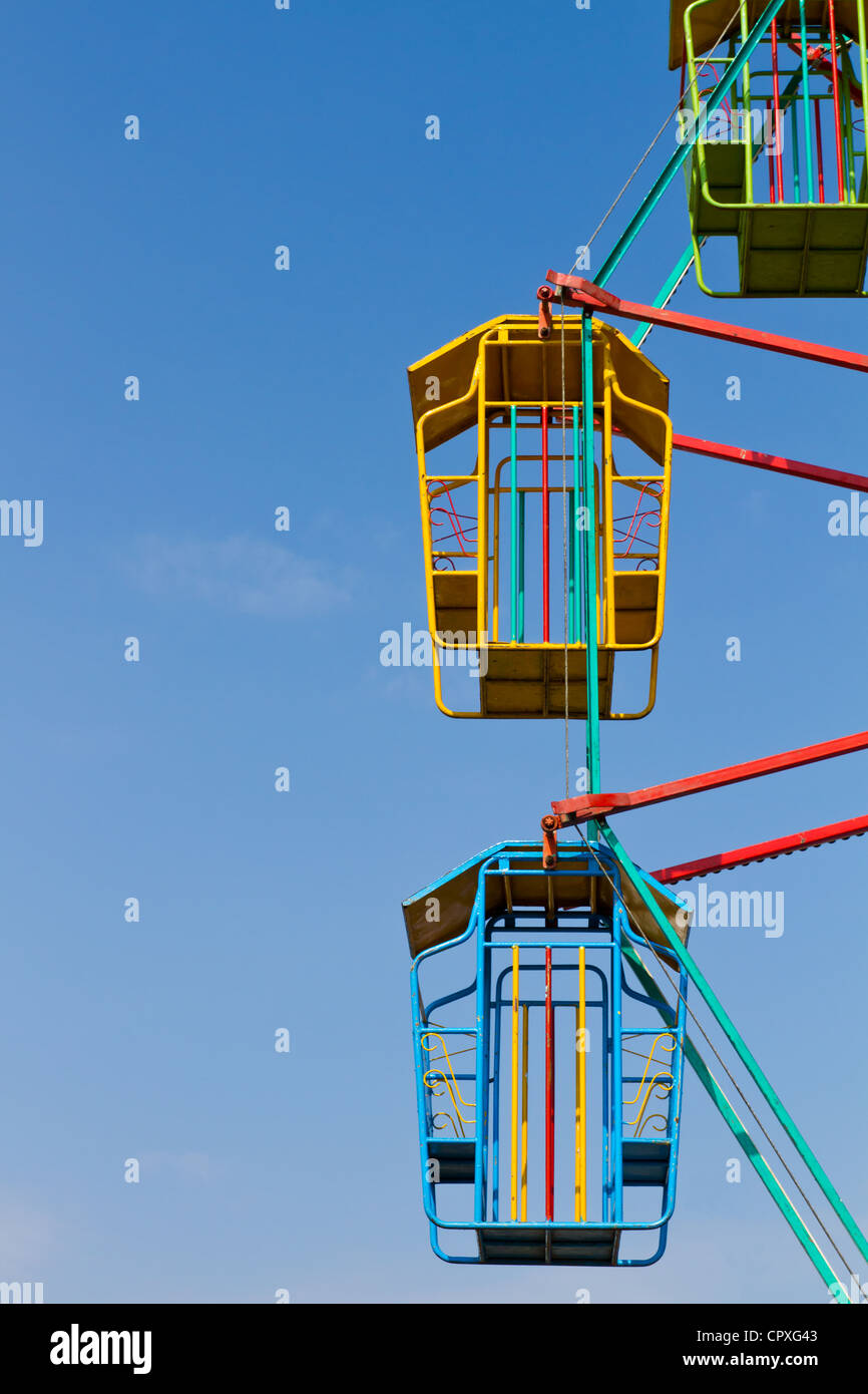 Colorful ferris wheel Stock Photo - Alamy