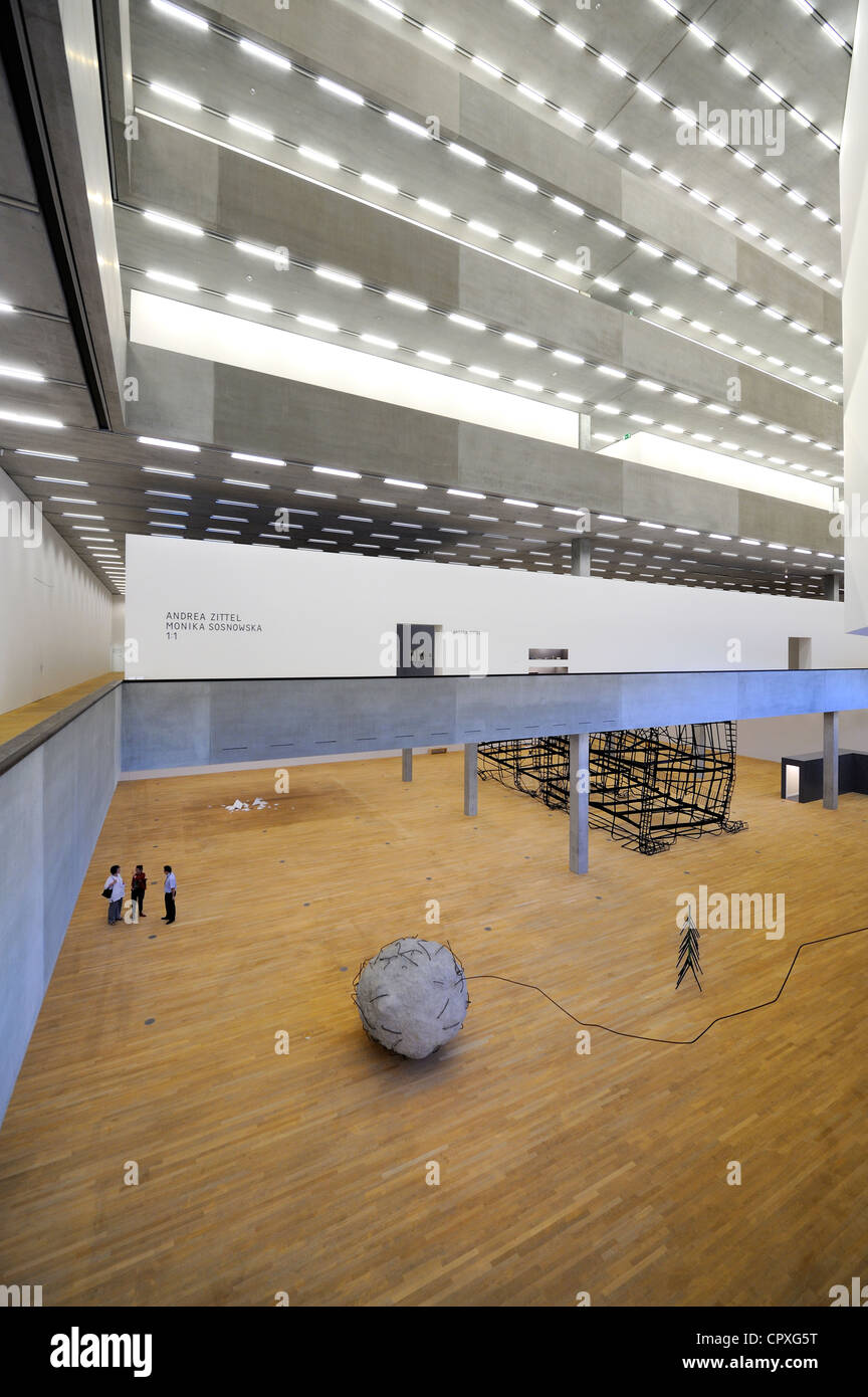 Switzerland, Basel, the Schaulager by the architects Herzog and de ...