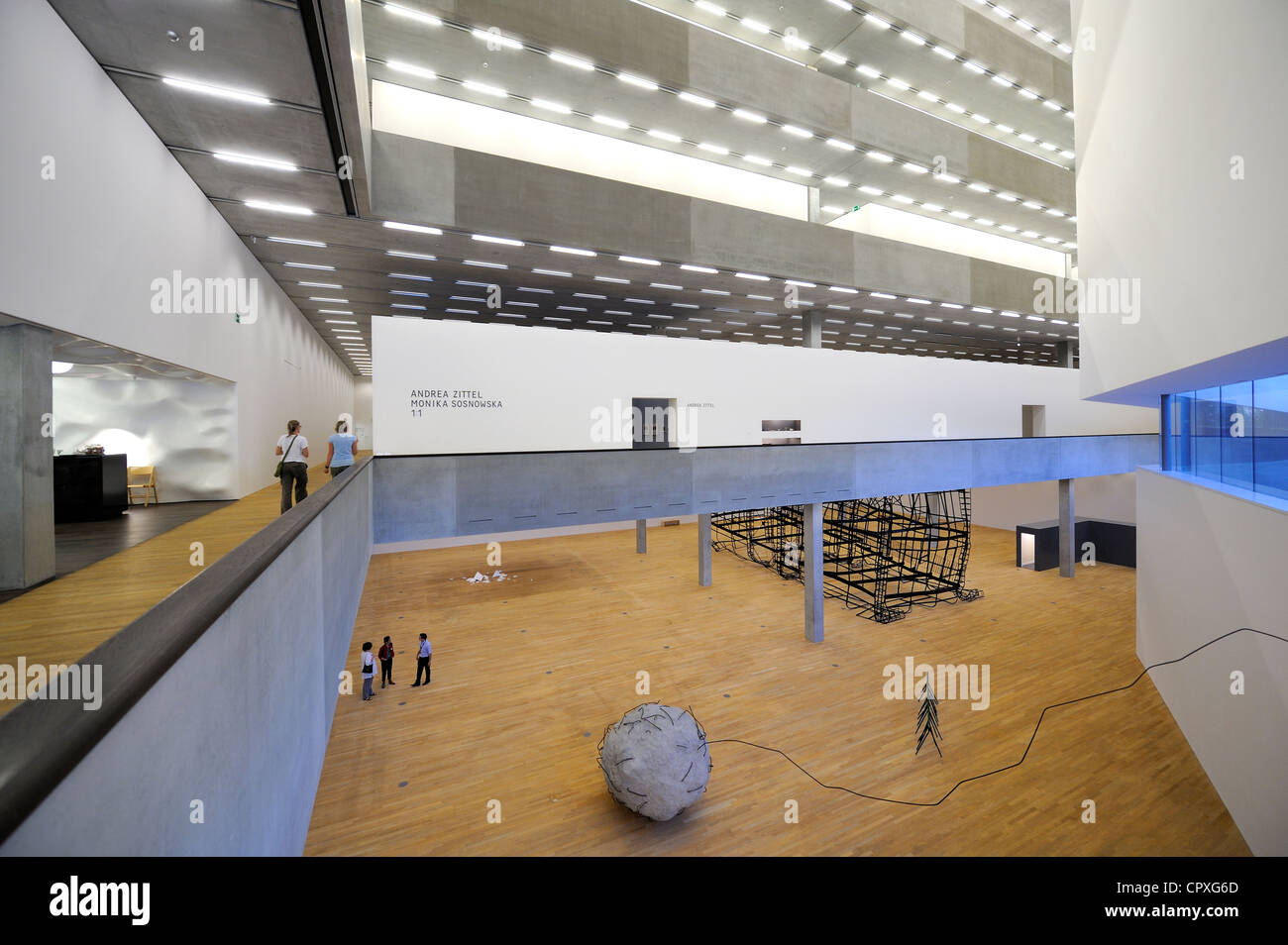 Switzerland, Basel, the Schaulager by the architects Herzog and de ...