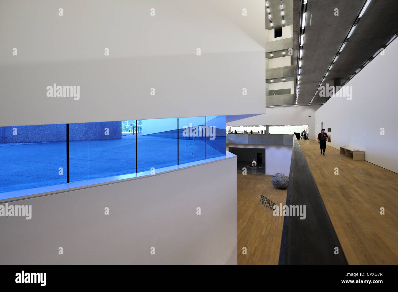Switzerland, Basel, the Schaulager by the architects Herzog and de ...