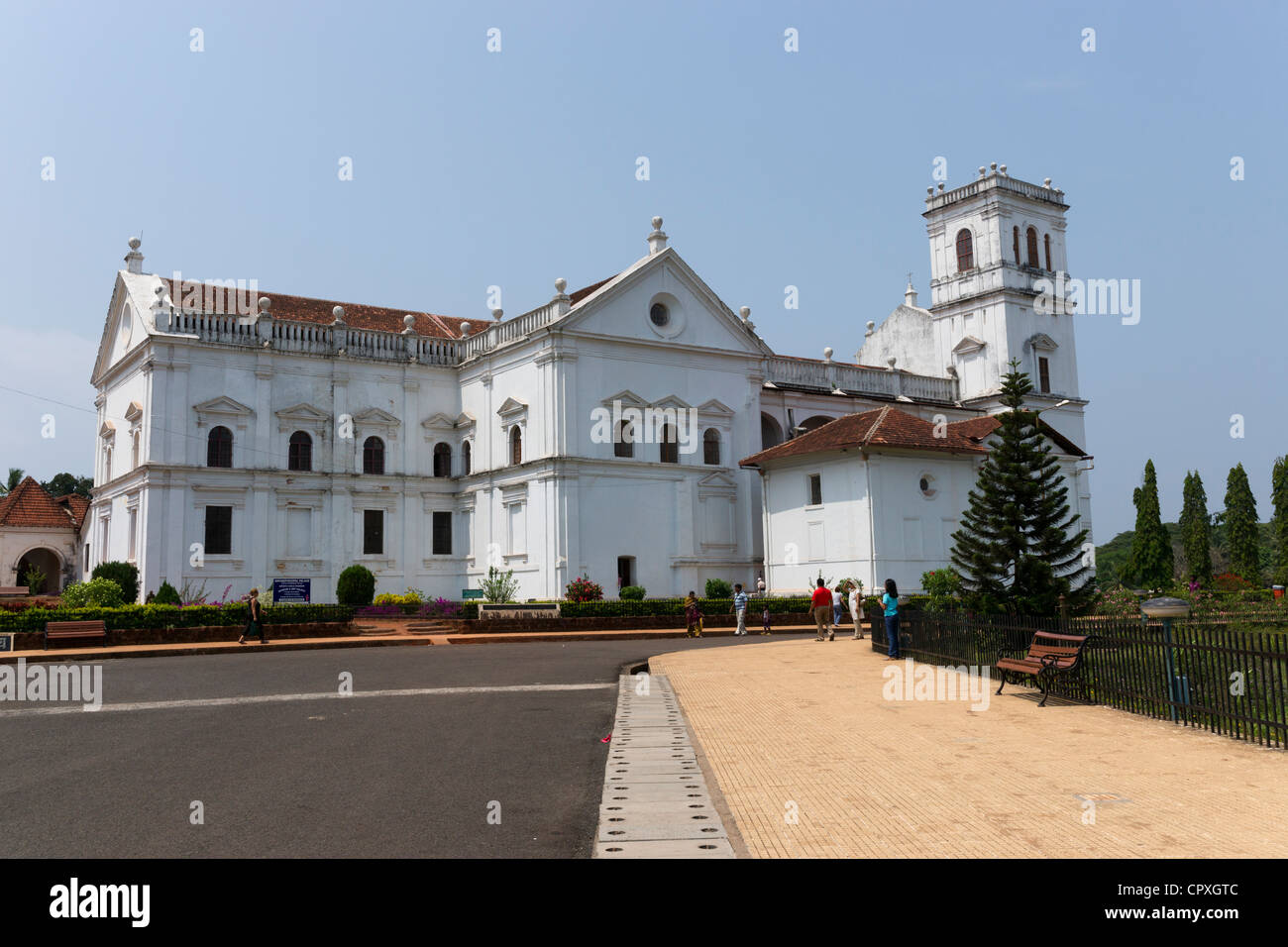 The Sé Cathedral of Santa Catarina, known as Se Cathedral, Old Goa ...