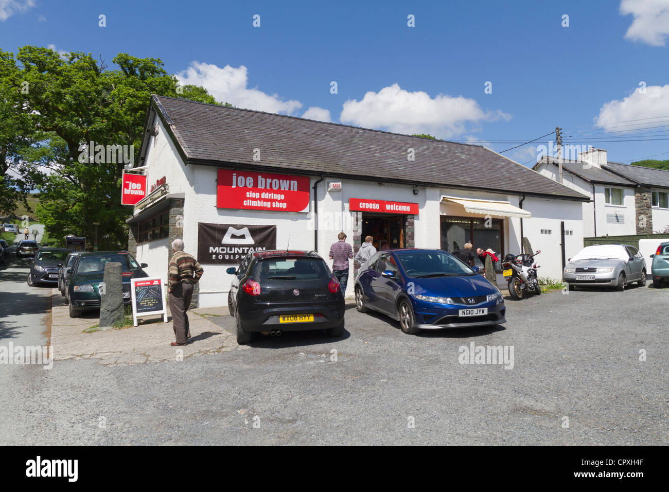 Mountain capel curig hi-res stock photography and images - Alamy
