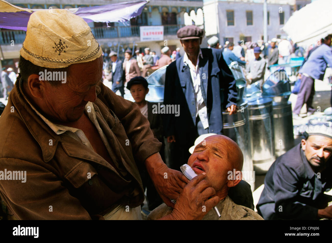 Uyghur population hi-res stock photography and images - Alamy