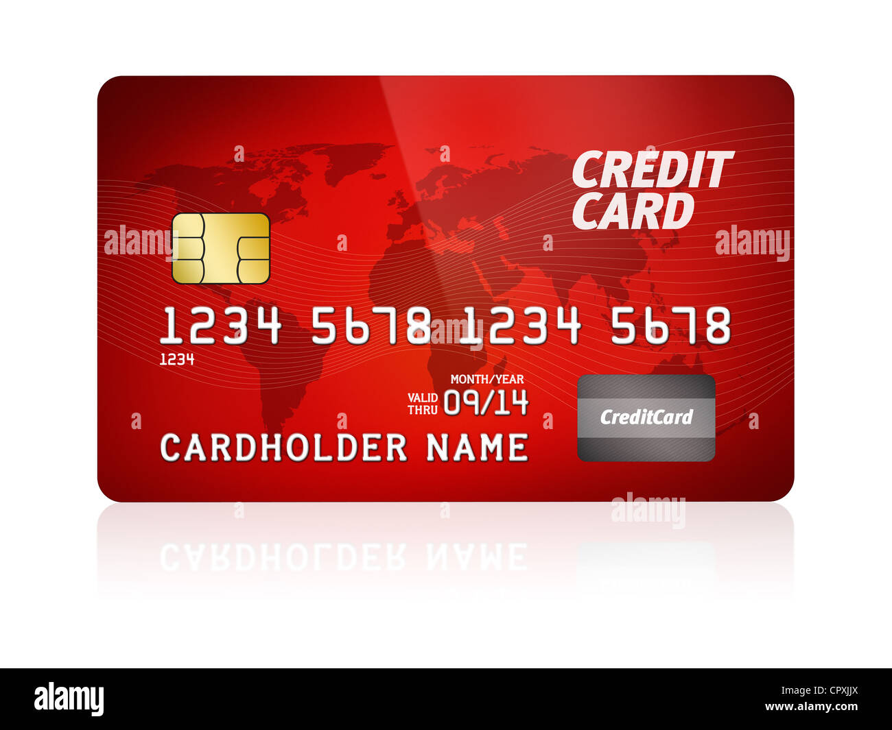Blank White Credit Debit Card High Resolution Stock Photography and ...
