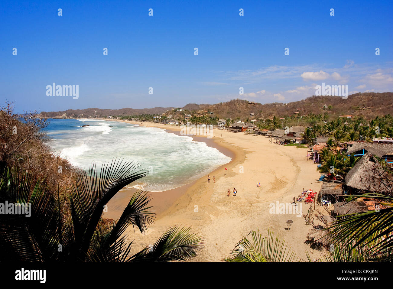 Zipolite mexico hi-res stock photography and images - Alamy