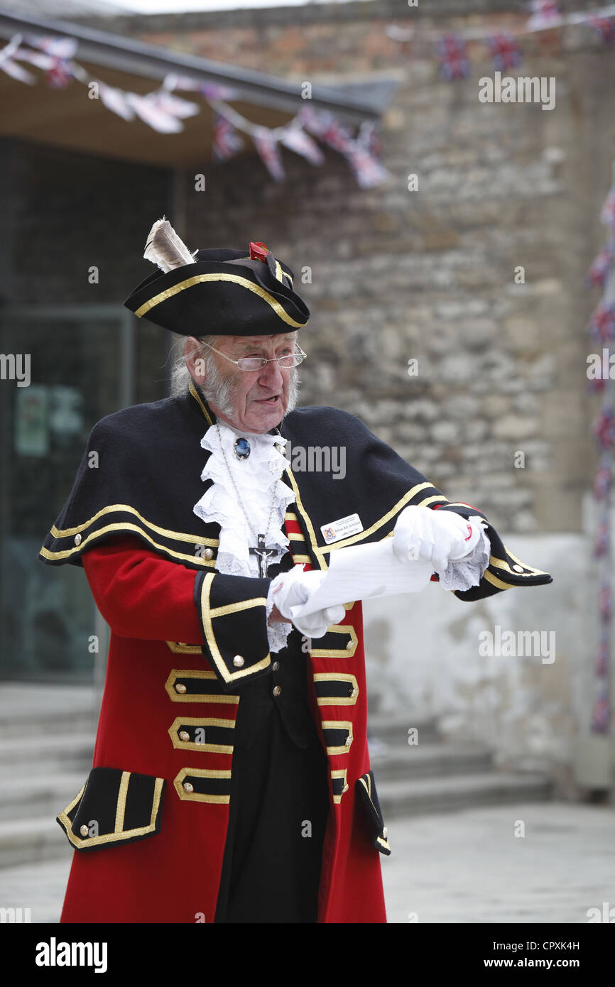 Ancient and honourable guild of town criers hi-res stock photography ...